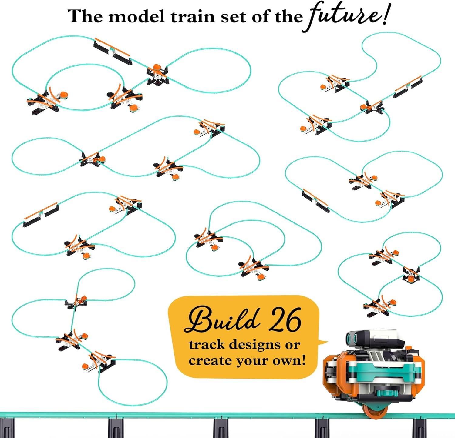 Thames & Kosmos RoboRails STEM Kit, Construct a Reconfigurable Robot ...