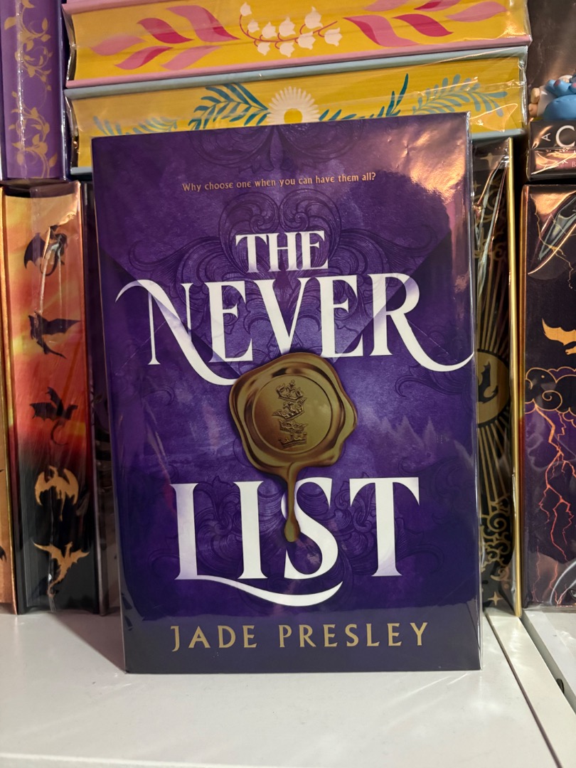 The Never List (Deluxe Limited Edition) By Jade Presley, Hobbies & Toys ...