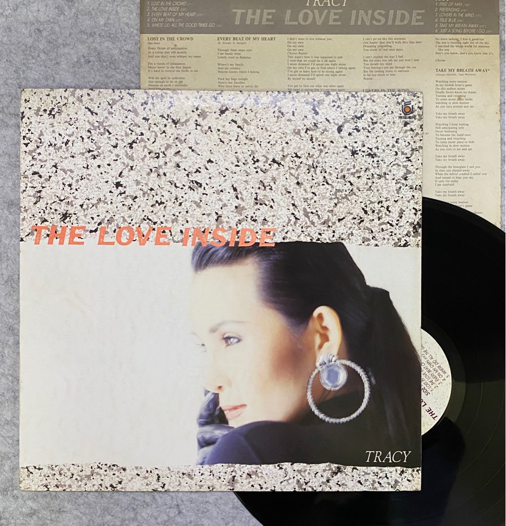 Tracy Huang - The love inside (EX, clean copy) LP, Hobbies & Toys ...