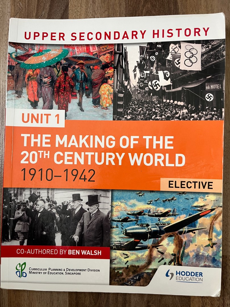 Upper Secondary History Textbook - The Making of the 20th Century World ...
