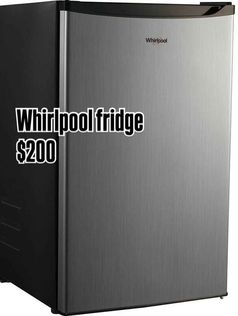 Whirlpool Mini Fridge - $200, TV & Home Appliances, Kitchen Appliances ...