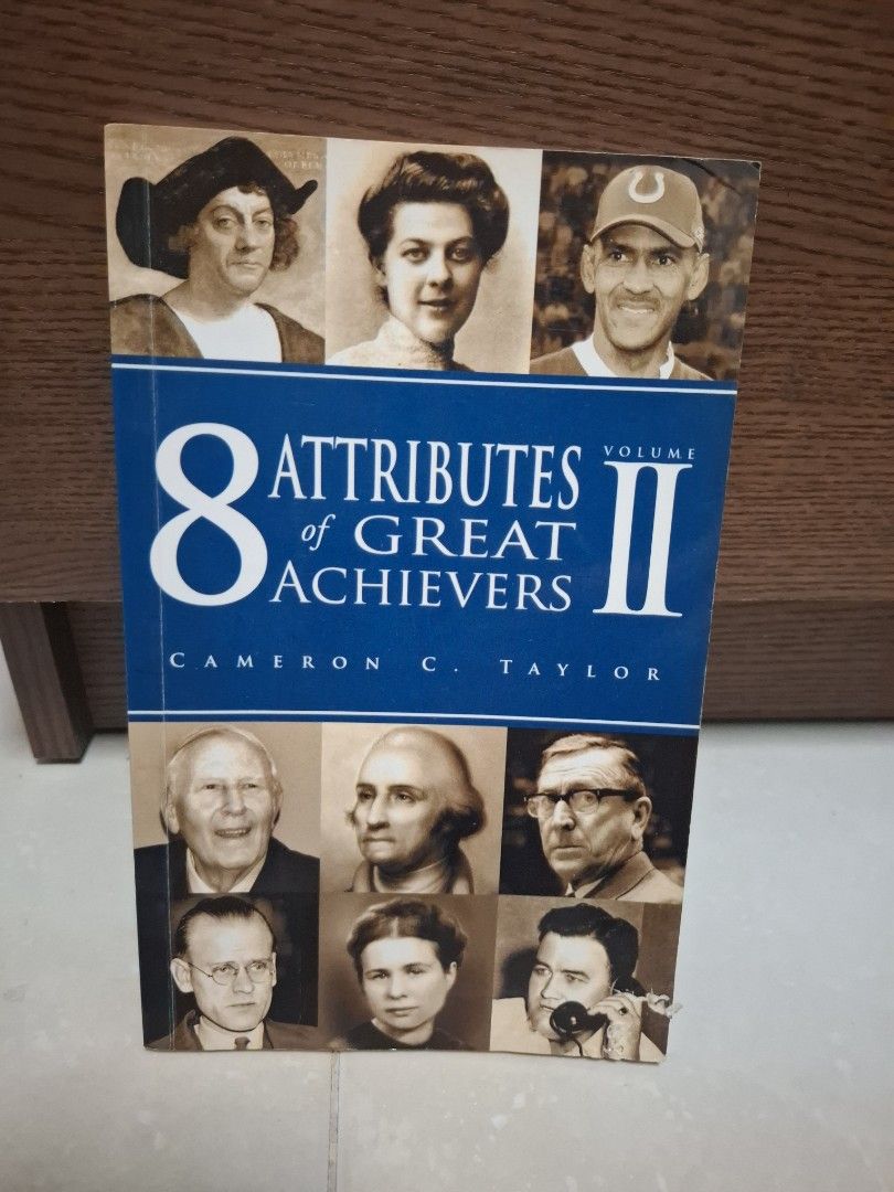 8 Attributes of Great Achievers Volume II, Hobbies & Toys, Books ...