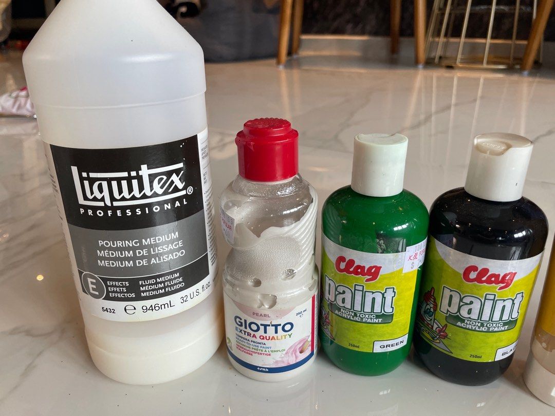 acrylic painting materials, Hobbies & Toys, Stationery & Craft, Craft ...