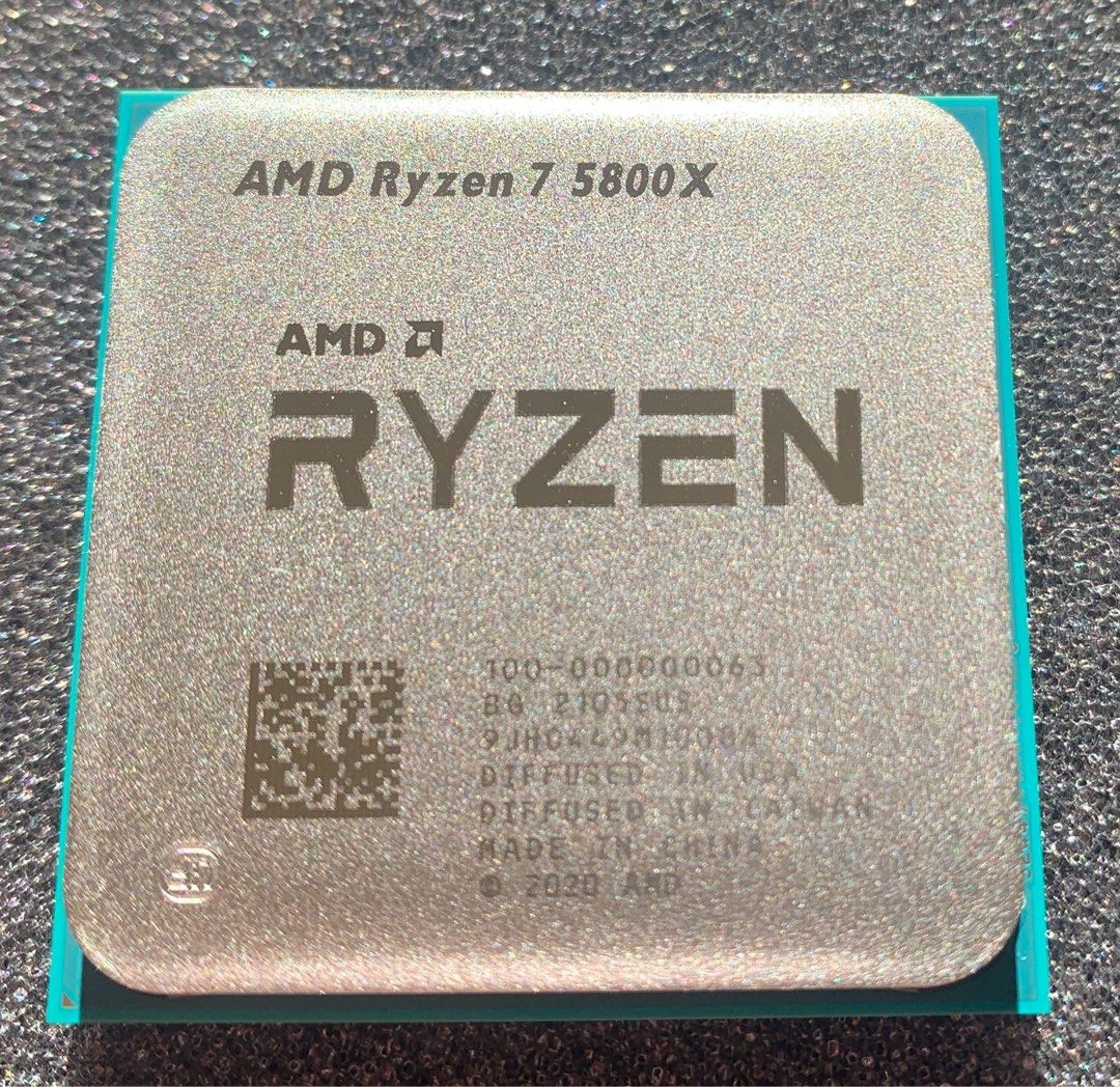 AMD Ryzen 7 5800X CPU, Computers & Tech, Parts & Accessories, Computer ...