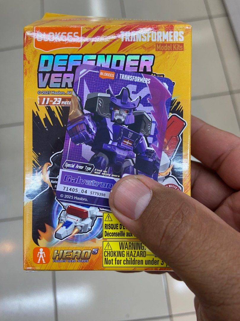 Blokees Galaxy Defender 04 Super Secret Galvatron, Hobbies & Toys, Toys ...