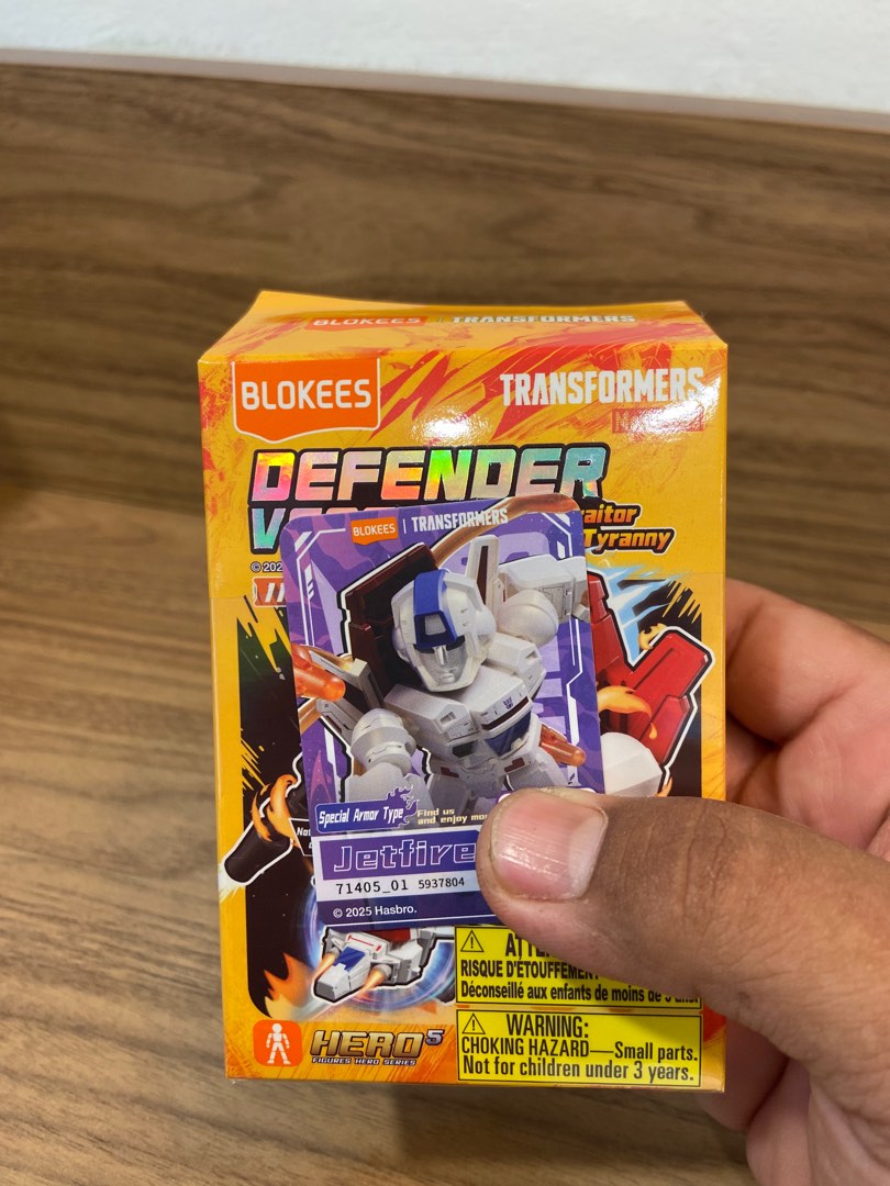 Blokees Galaxy Defender 04 Super Secret Jetfire, Hobbies & Toys, Toys ...