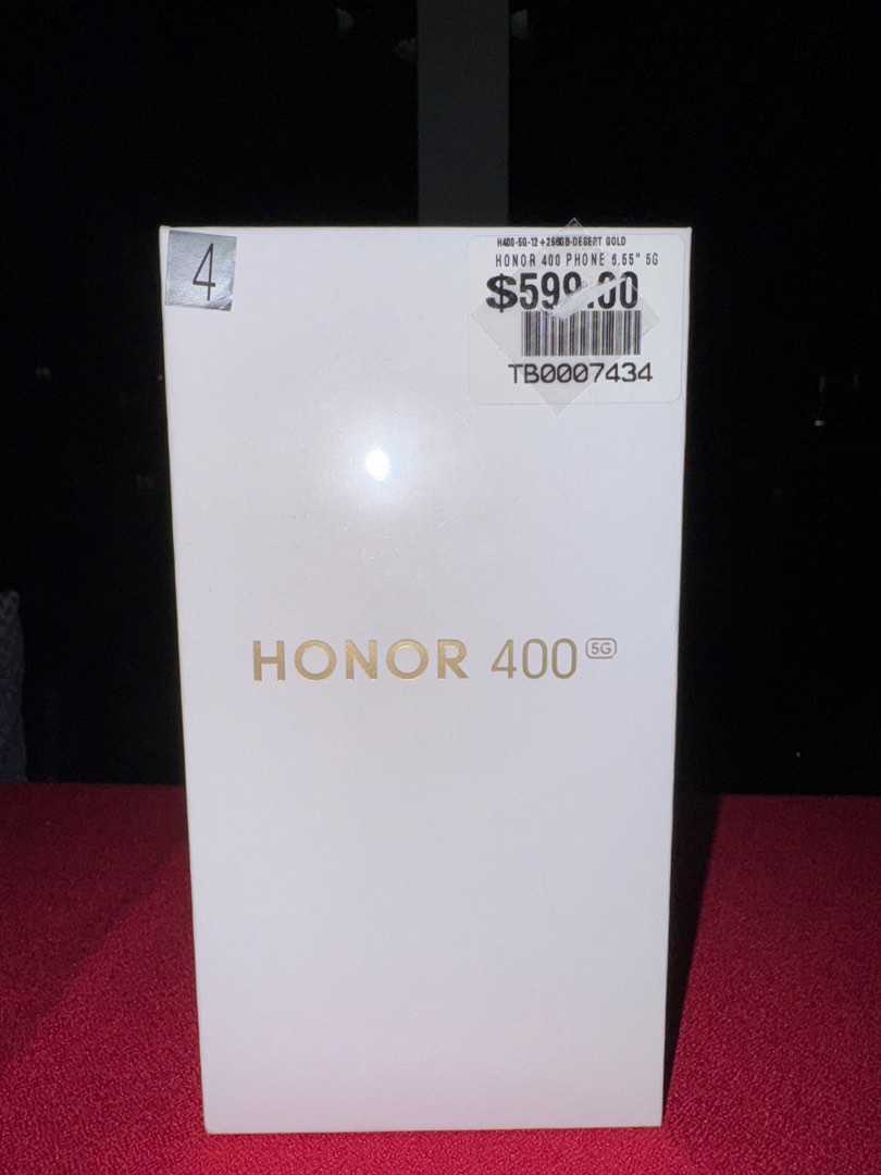 BNIB Honor 400 5G Smartphone (Desert Gold), Mobile Phones & Gadgets ...