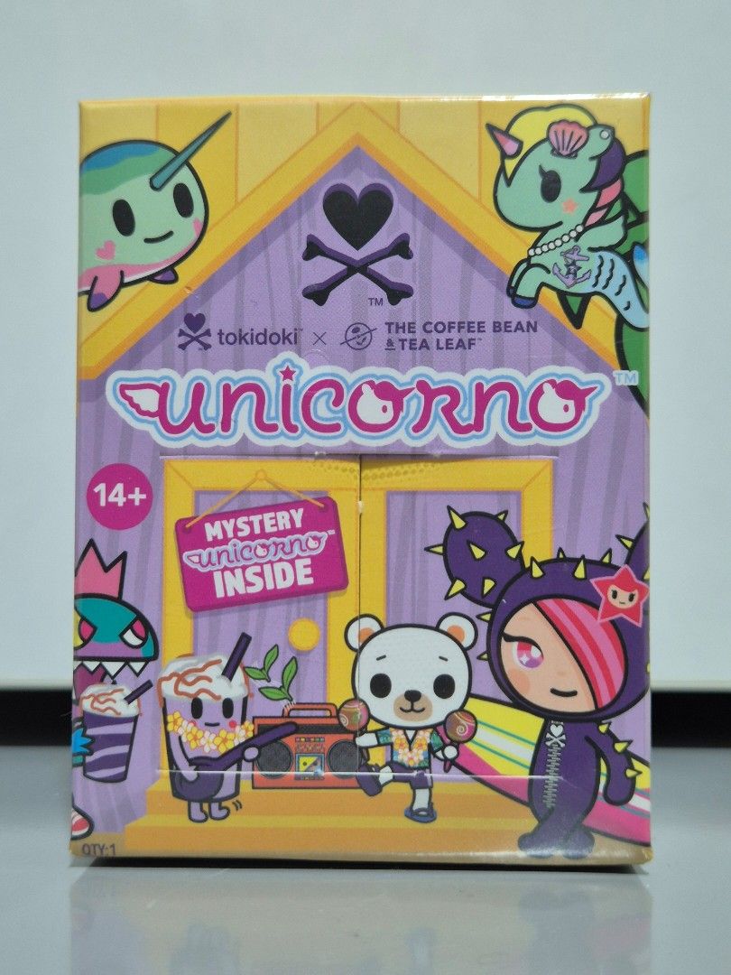 Brand New Unopened Tokidoki x CoffeeBean Small Unicorno Blind Box ...