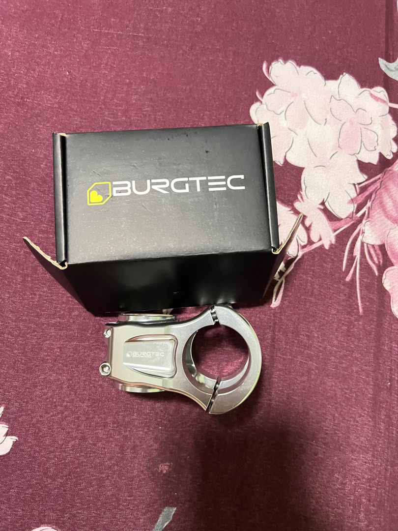 Burgtec Enduro MK3 Stem - Silver, Sports Equipment, Bicycles & Parts ...