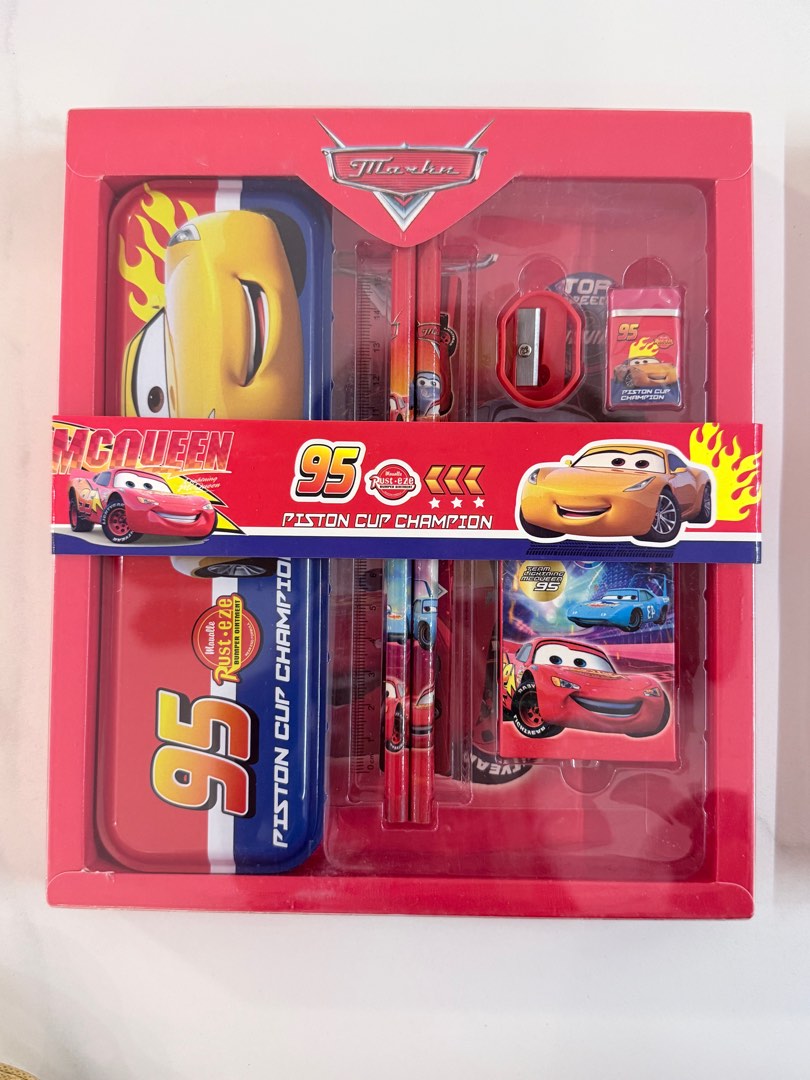 Cars Stationery Set, Hobbies & Toys, Stationery & Craft, Stationery ...