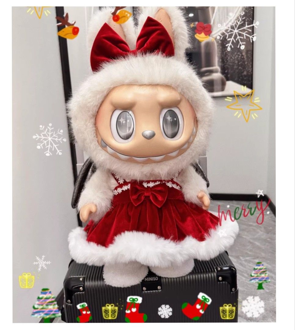 Christmas Clothes Set for Zimomo, Hobbies & Toys, Toys & Games on Carousell