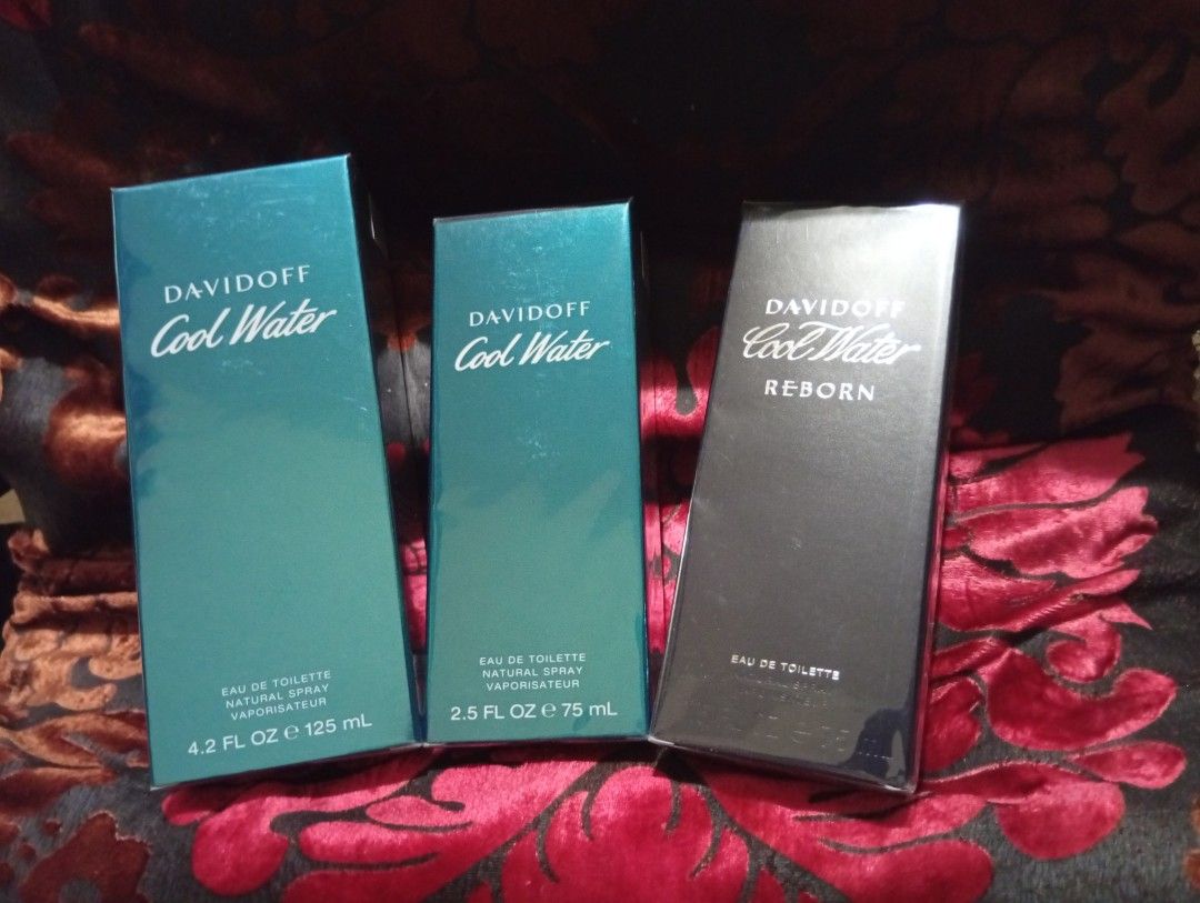 Davidoff Cool Water & Cool Water Reborn Eau de Toilette ( Read price ...