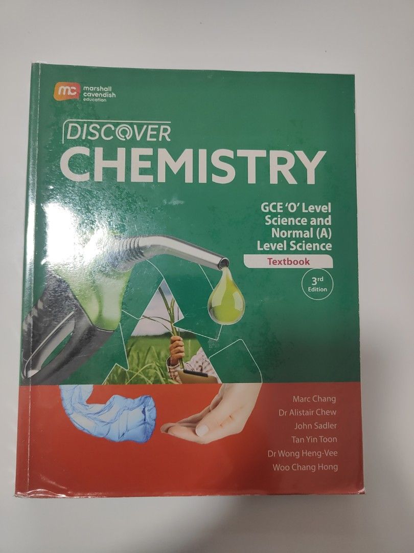 Discover Chemistry Textbook - GCE 'O' Level, Hobbies & Toys, Books & Magazines, Textbooks on ...