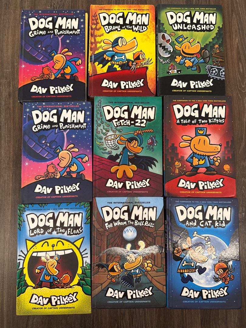 Dog Man Book Series by Dav Pilkey, Hobbies & Toys, Books & Magazines ...