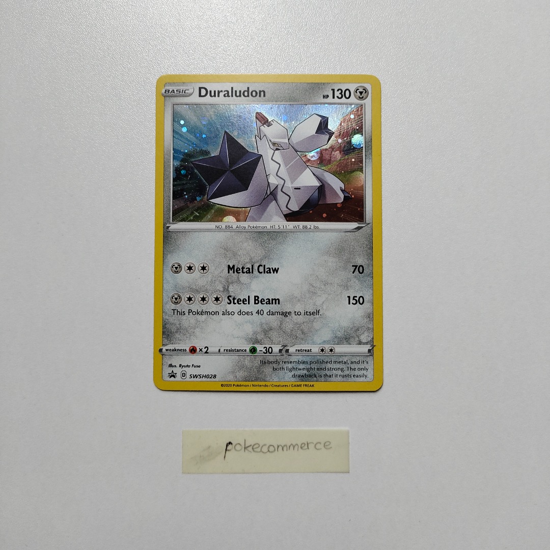 Duraludon Pokemon Card (Promo), Hobbies & Toys, Toys & Games on Carousell