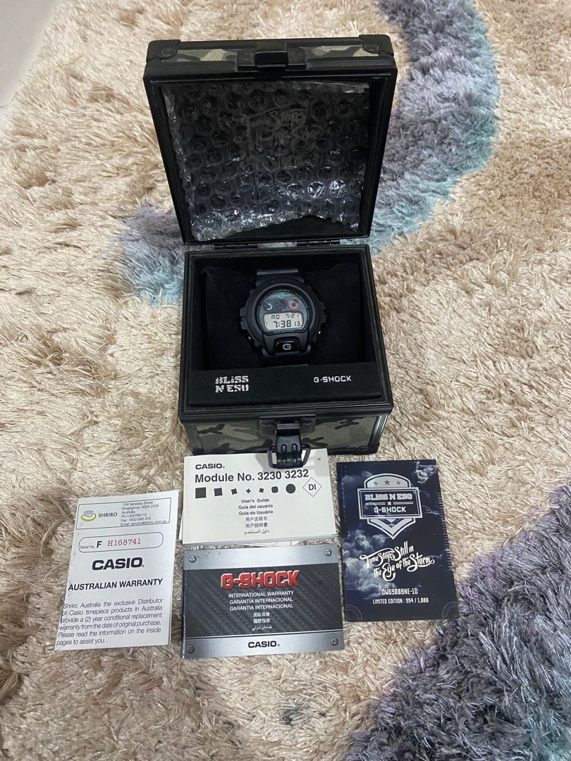 DW6900 collabs BLISS AND ESO LIMITED EDITION, Men's Fashion, Watches ...