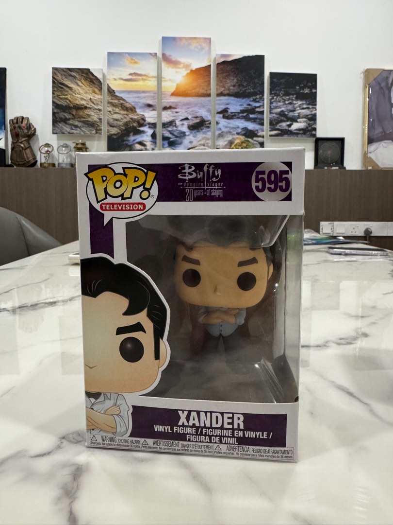 Funko Pop! Television Buffy Xander Figure #595, Hobbies & Toys, Toys ...