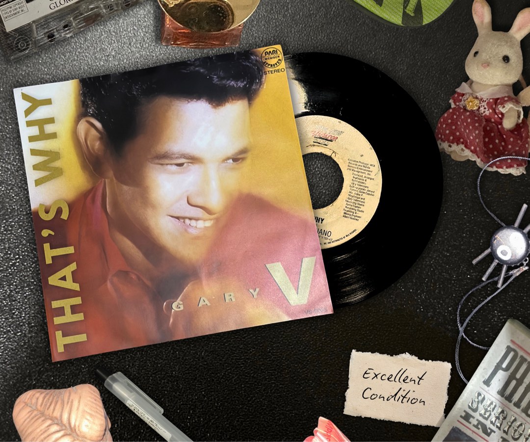 Gary V. That’s Why 45 RPM Vinyl Vintage Gary Valenciano Vinyl Records ...