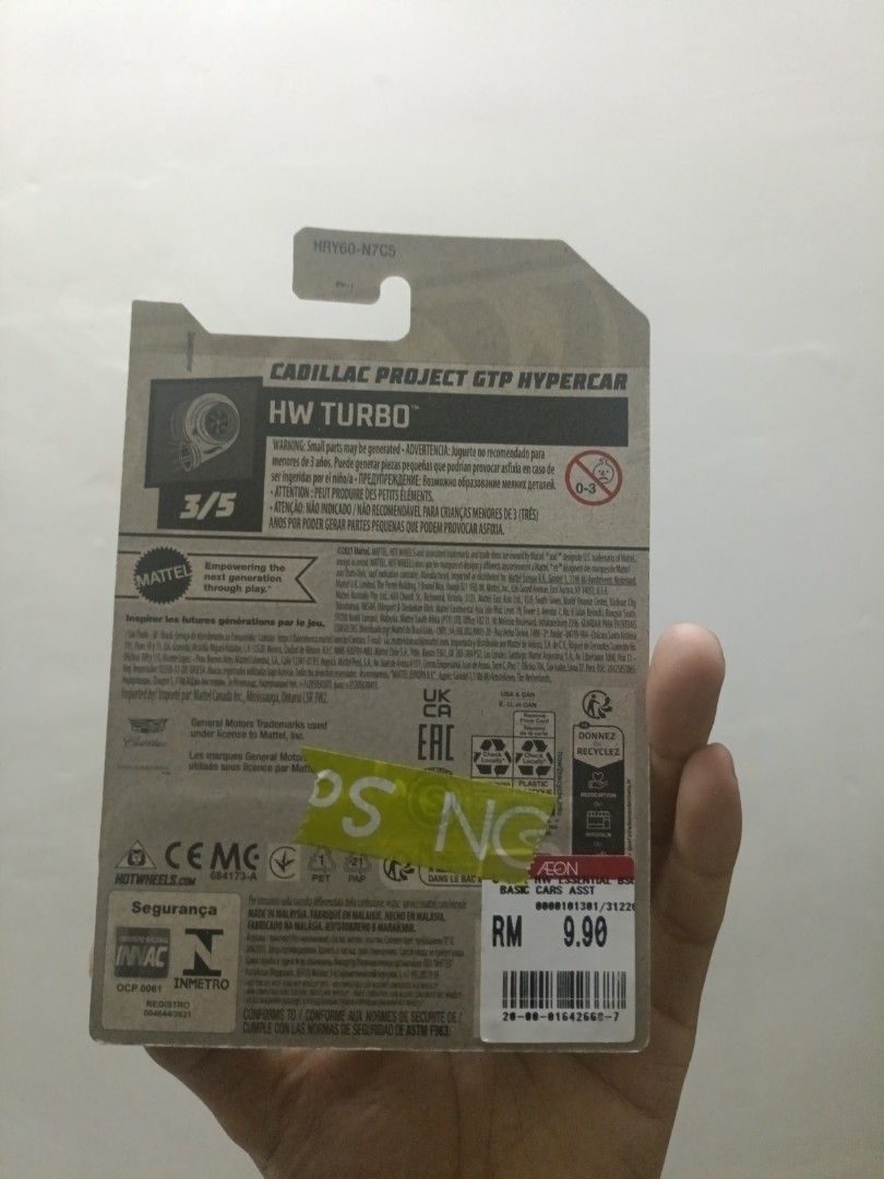 Hot Wheels Cadillac Project GTP Hypercar, Hobbies & Toys, Toys & Games ...