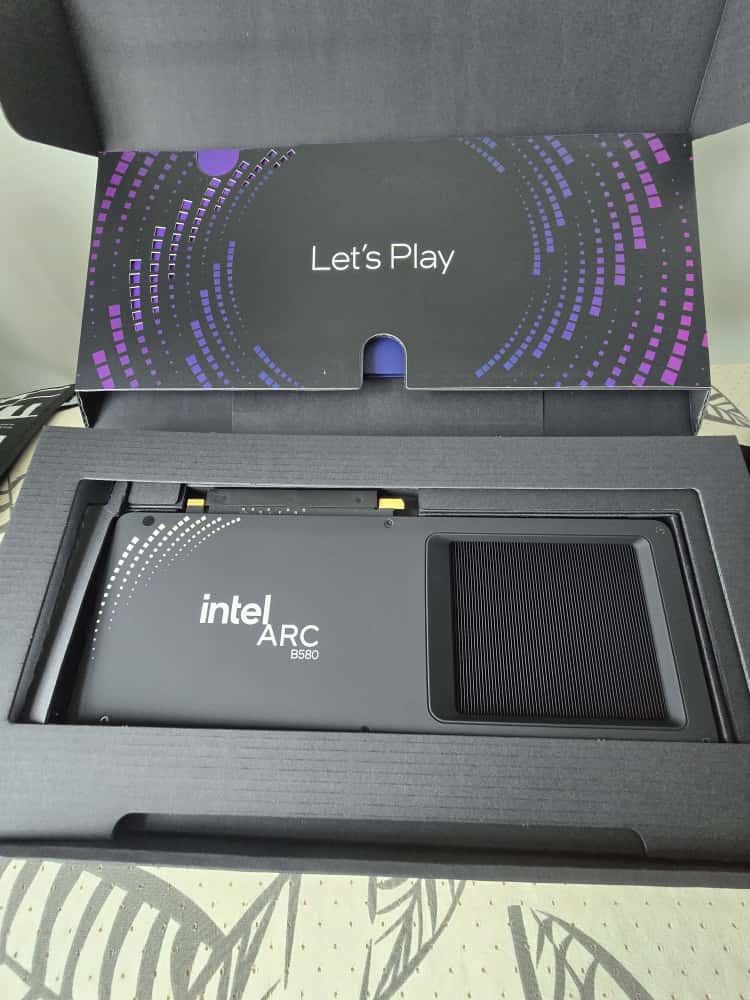 Intel Arc B580 Graphics Card limited edition - Brand New, Computers ...