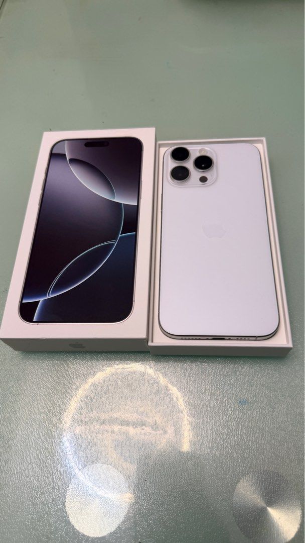 iPhone 16 Pro Max 256GB White Titanium, Mobile Phones & Gadgets, Mobile ...
