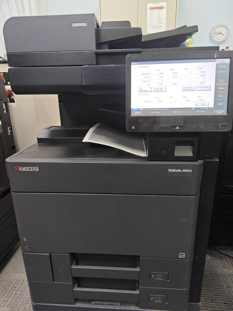 Kyocera TASKalfa 2553ci Multifunction Printer, Computers & Tech, Printers, Scanners & Copiers on ...