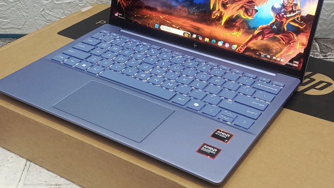 Laptop Hp Pavilion Aero 13 bg0xxx ram 16gb ssd 1Tb Oled slim like new ...