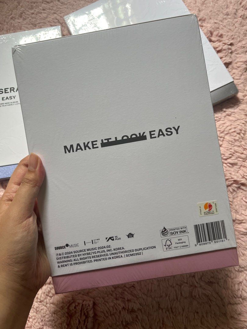 LE SSERAFIM EASY 2nd Mini Album, Hobbies & Toys, Collectibles ...