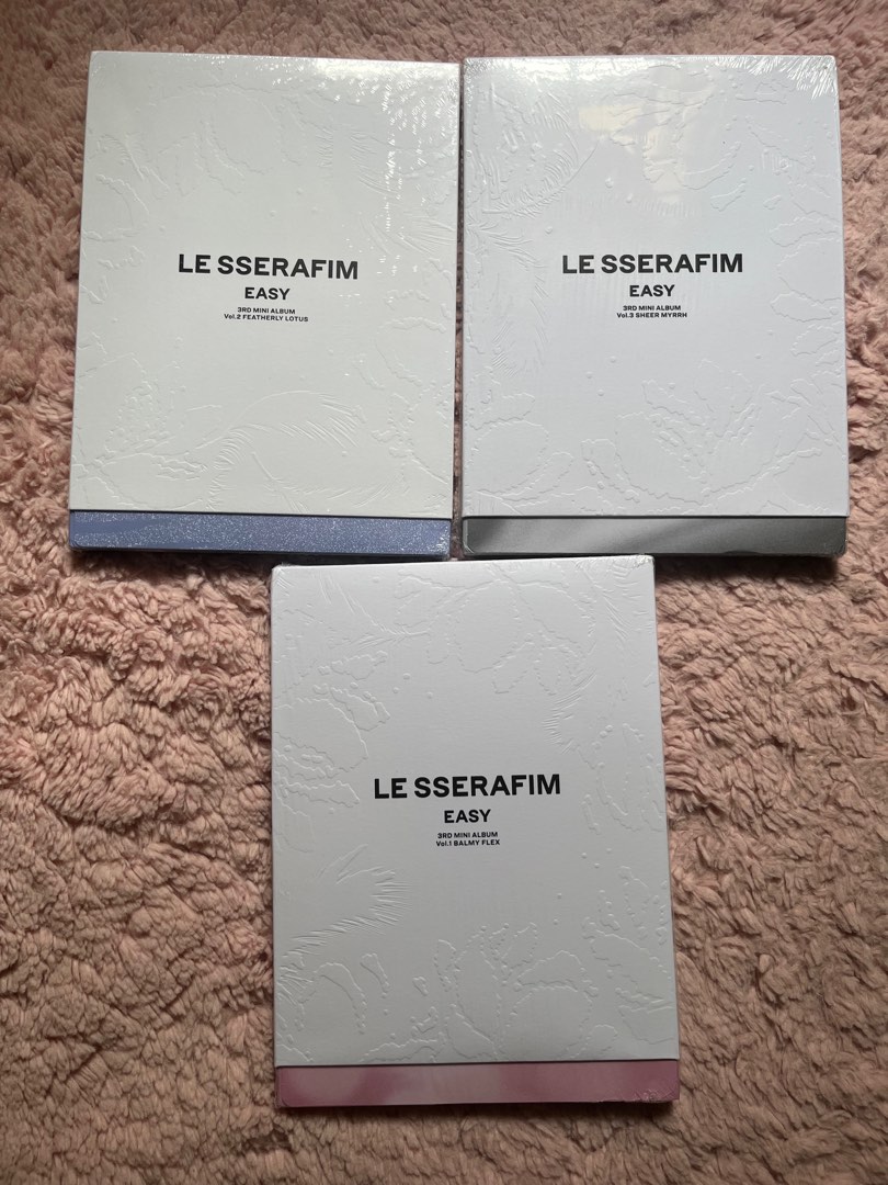 LE SSERAFIM EASY 2nd Mini Album, Hobbies & Toys, Collectibles ...