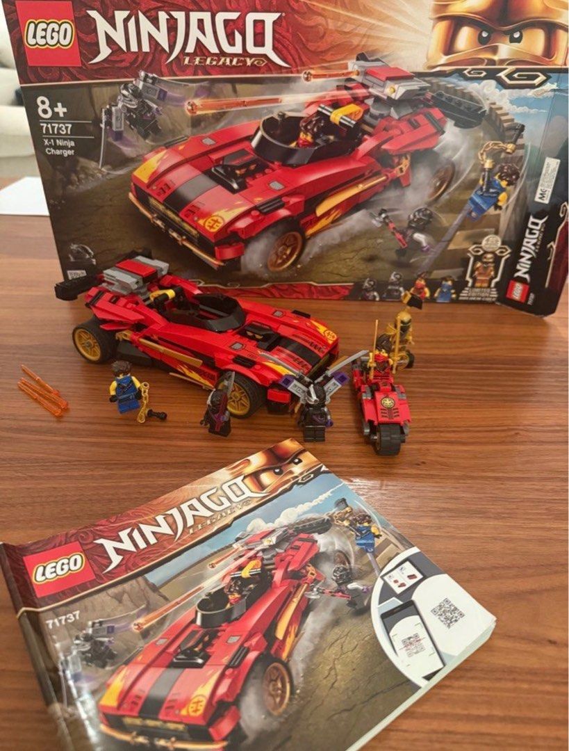 LEGO 71737 Ninjago Legacy X-1 Ninja Charger, Hobbies & Toys, Toys ...