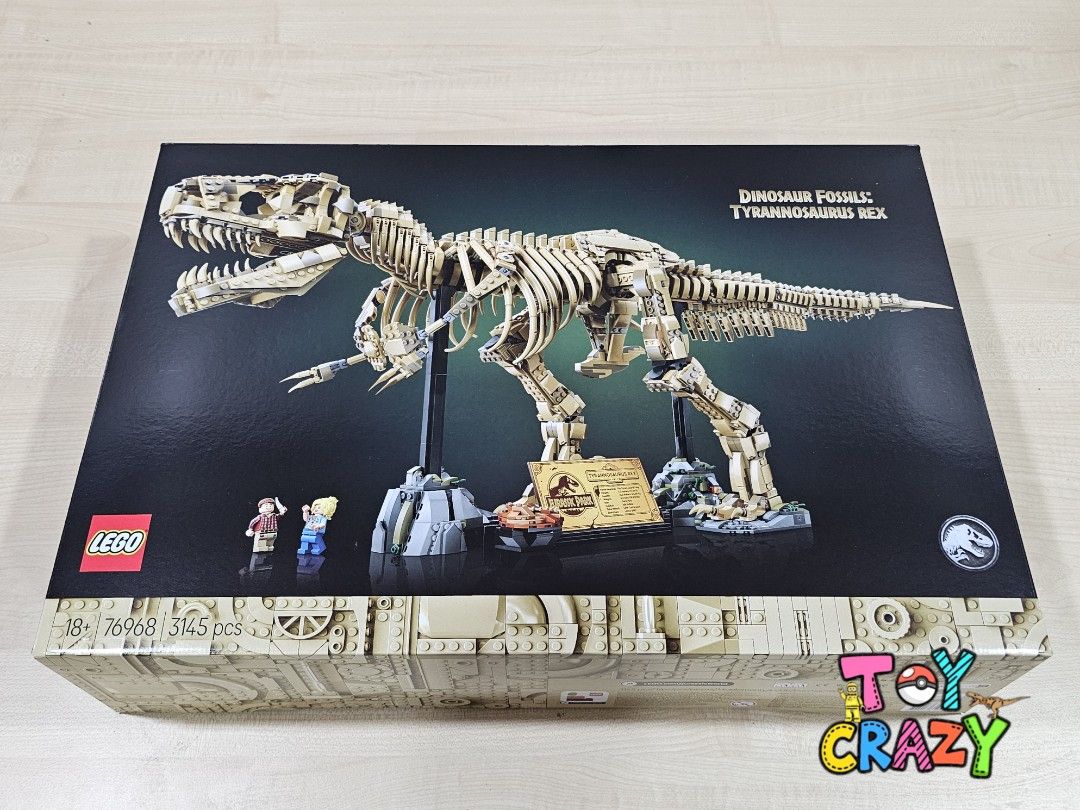Lego jurassic World 76968 Dinosaur Fossils: Tyrannosaurus rex, Hobbies ...
