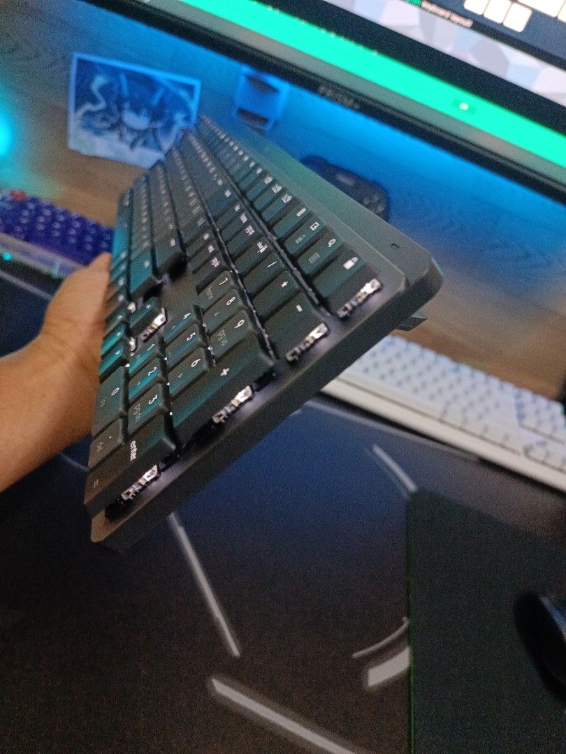 Logitech MX Mechanical Full Keyboard ( Tactile ) Wireless.😊Superb² New ...