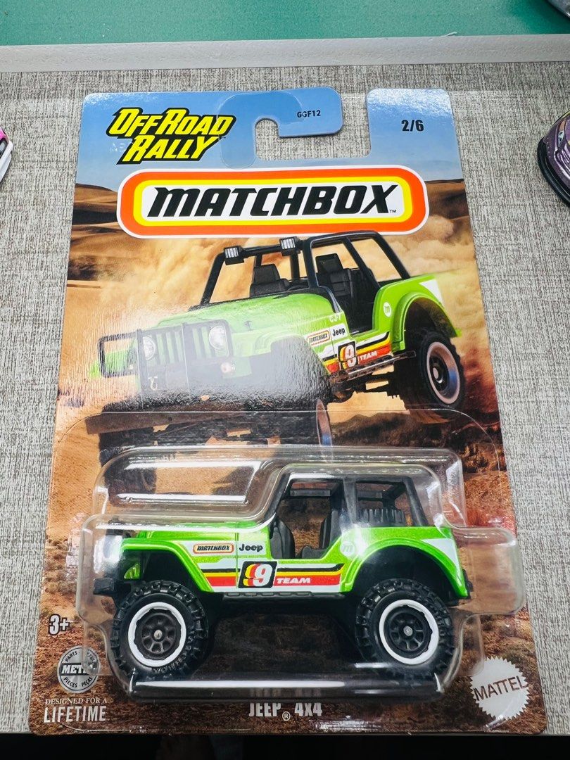 Matchbox Off Road Rally Jeep 4x4, Hobbies & Toys, Toys & Games on Carousell