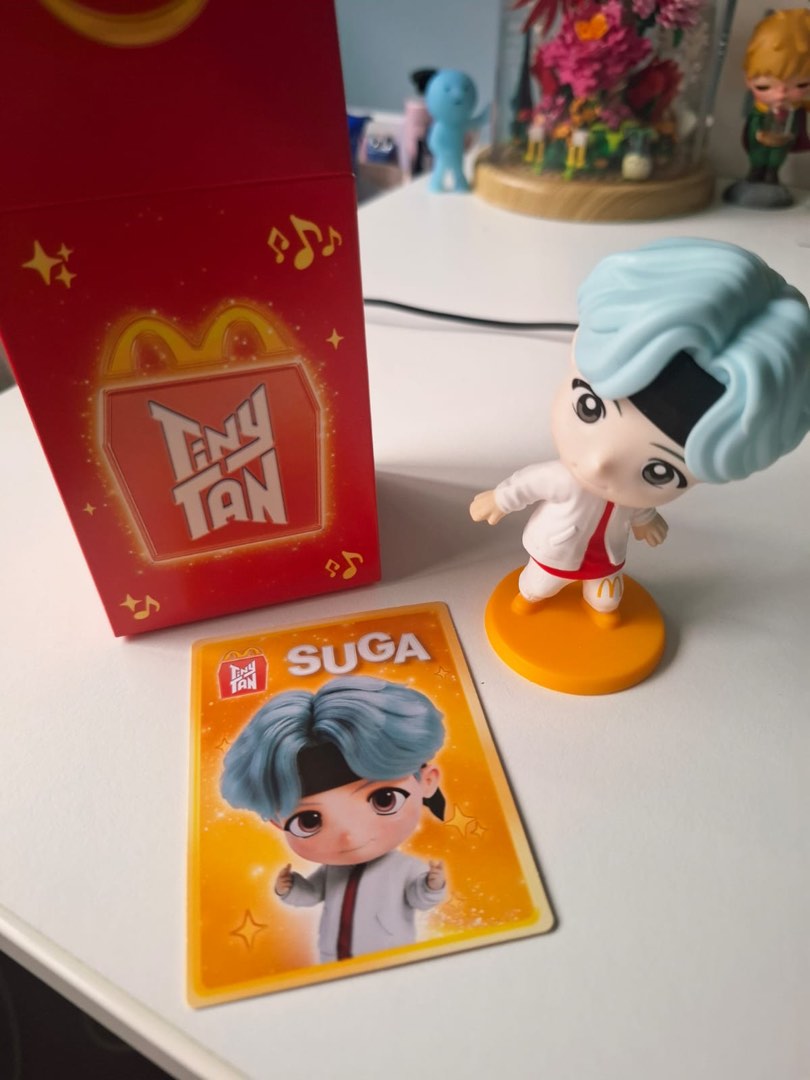 McDonald's Tiny Tan Suga Figure with Card, Hobbies & Toys, Toys & Games ...