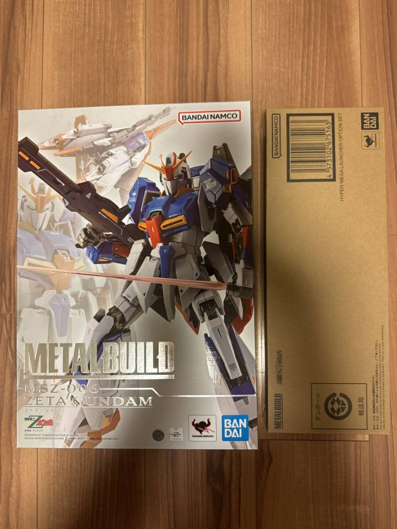 Metal Build Zeta Gundam, Hyper Mega Launcher Option Set, Hobbies & Toys ...
