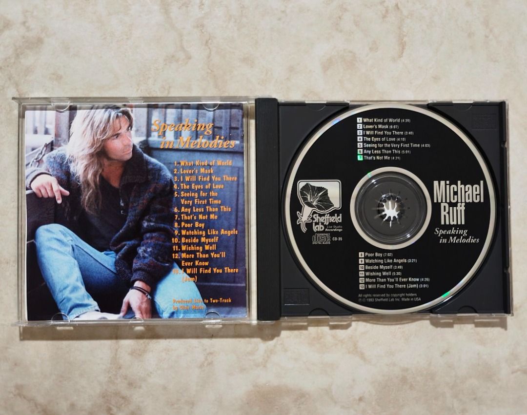 Michael Ruff: 1993 Sheffield Lab CD (Old Version, W/O IFPI) (Reserved ...