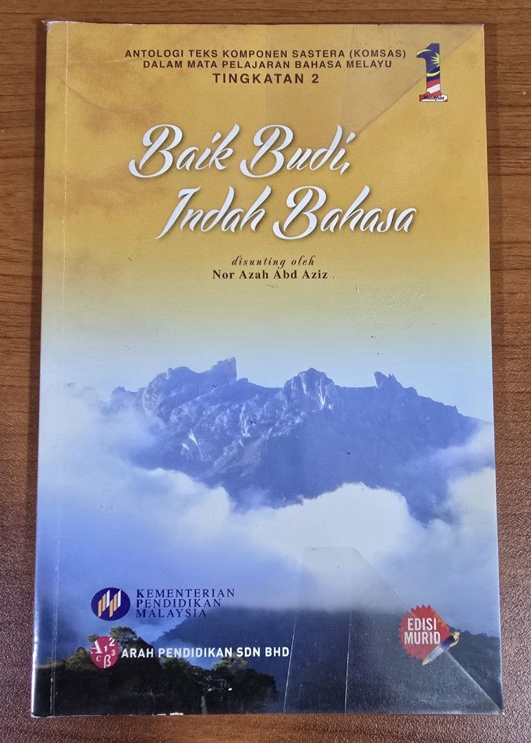 Novel Komsas Baik Budi Indah Bahasa Tingkatan 2 Nor Azah Abd Aziz ...
