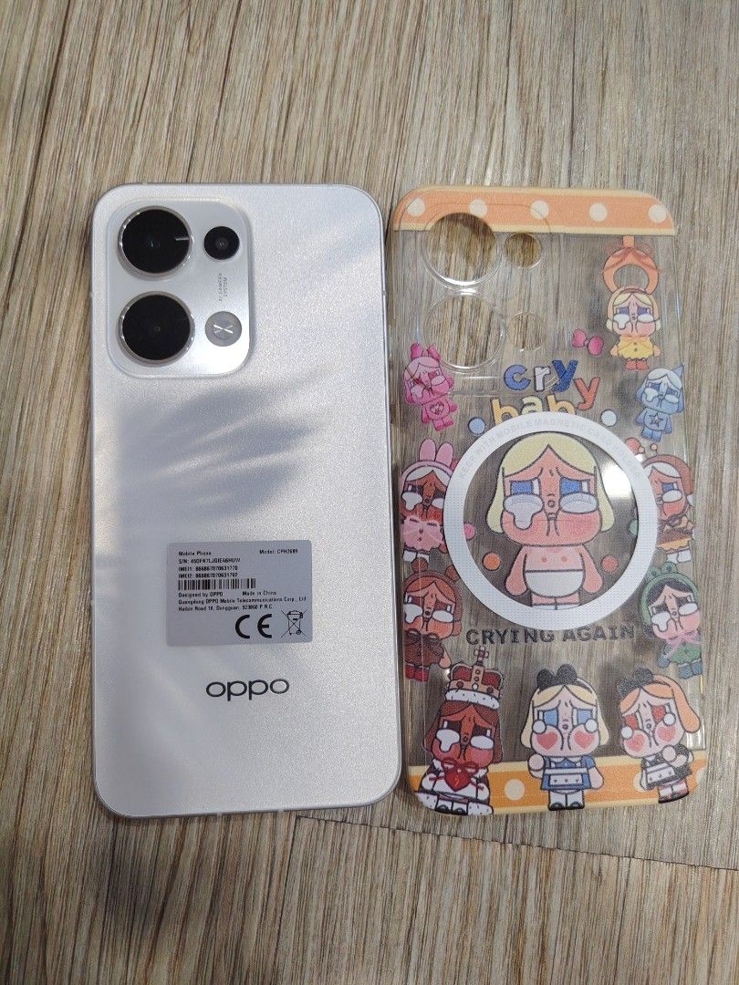 Oppo Reno 13 5G 256GB Plume White, Mobile Phones & Gadgets, Mobile ...