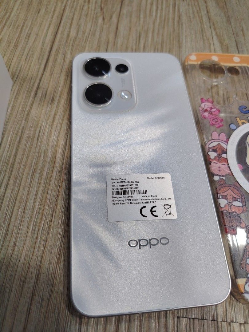 Oppo Reno 13 5G 256GB Plume White, Mobile Phones & Gadgets, Mobile ...