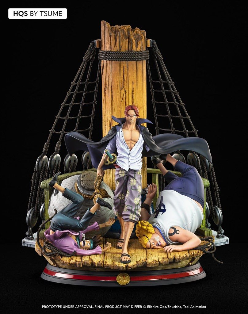 [Overseas Stock] One Piece Tsume Art HQS Shanks 1/7 Licensed Resin ...