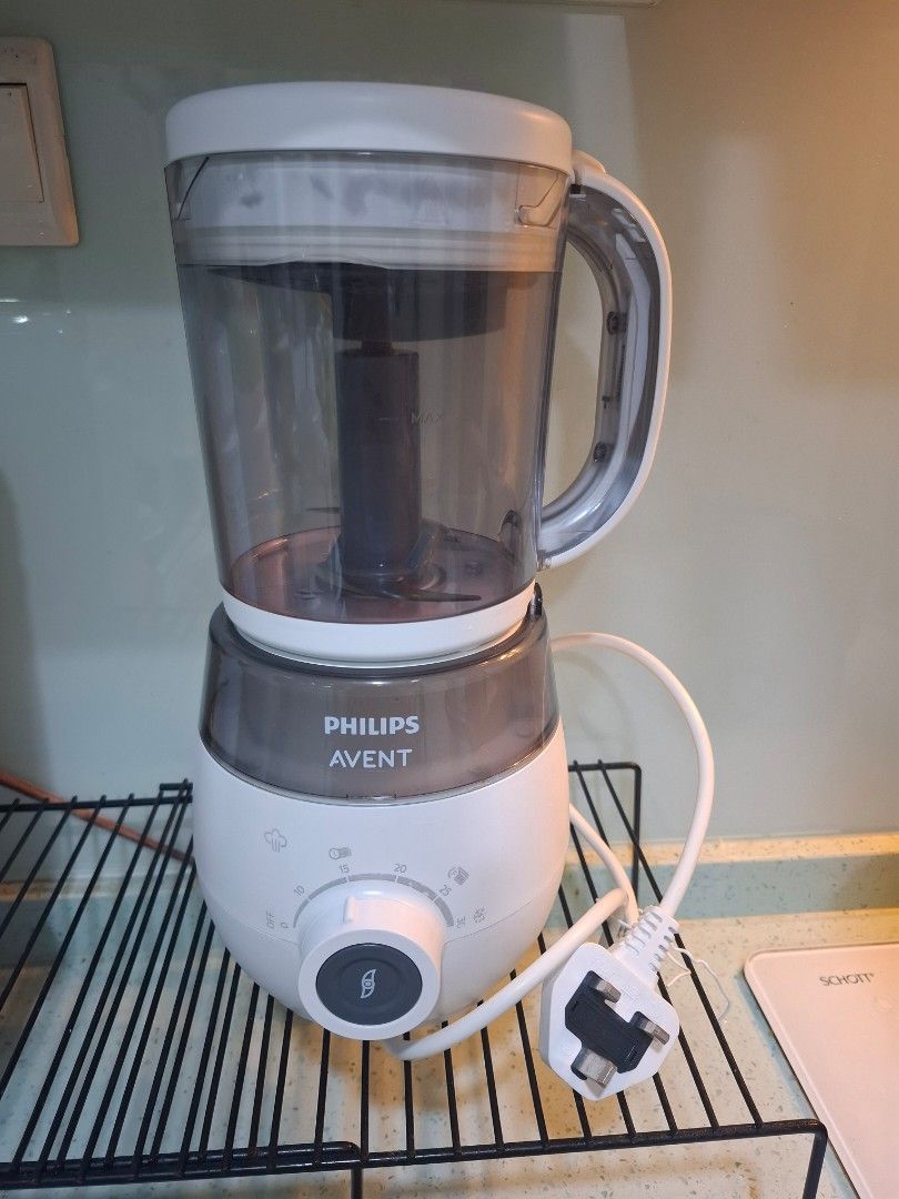 Philips Avent 4-in-1 Baby Food Steamer Blender, Babies & Kids, Nursing ...