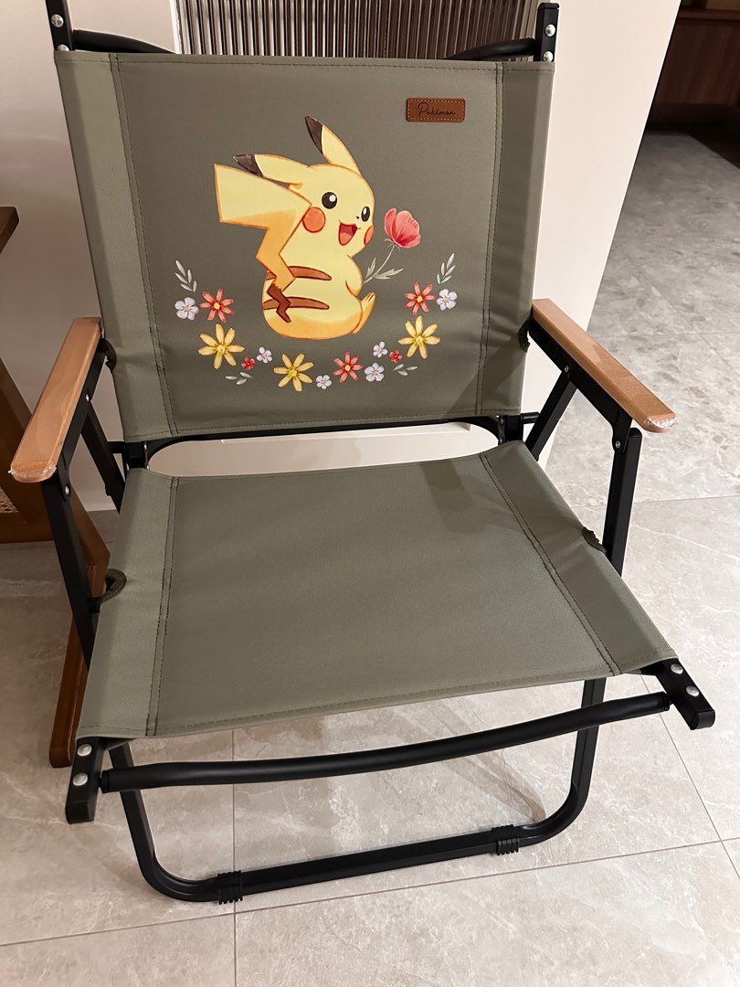 Pokemon Pikachu Folding Camping Chair, Sports Equipment, Hiking ...