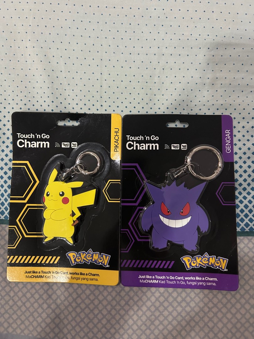 Pokemon Touch 'n Go Charm (T&G) - Pikachu/Gengar (Tng) Last, Hobbies ...