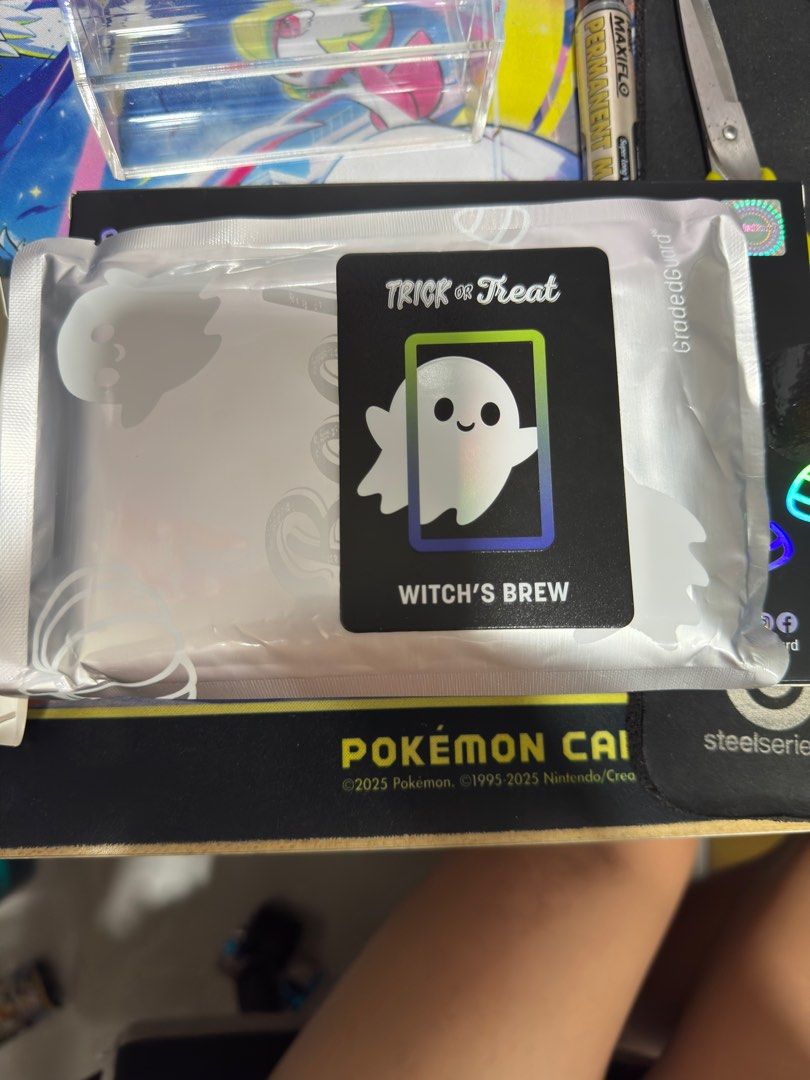 Pokemon Trick or Treat Witch's Brew graded guard Halloween edition ...