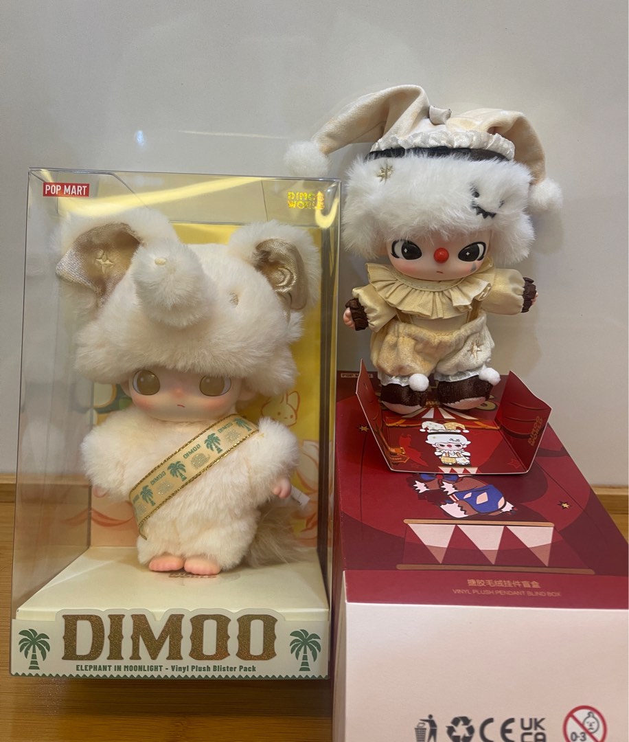 POP MART DIMOO Elephant in Moonlight Plush Figure, Hobbies & Toys, Toys ...