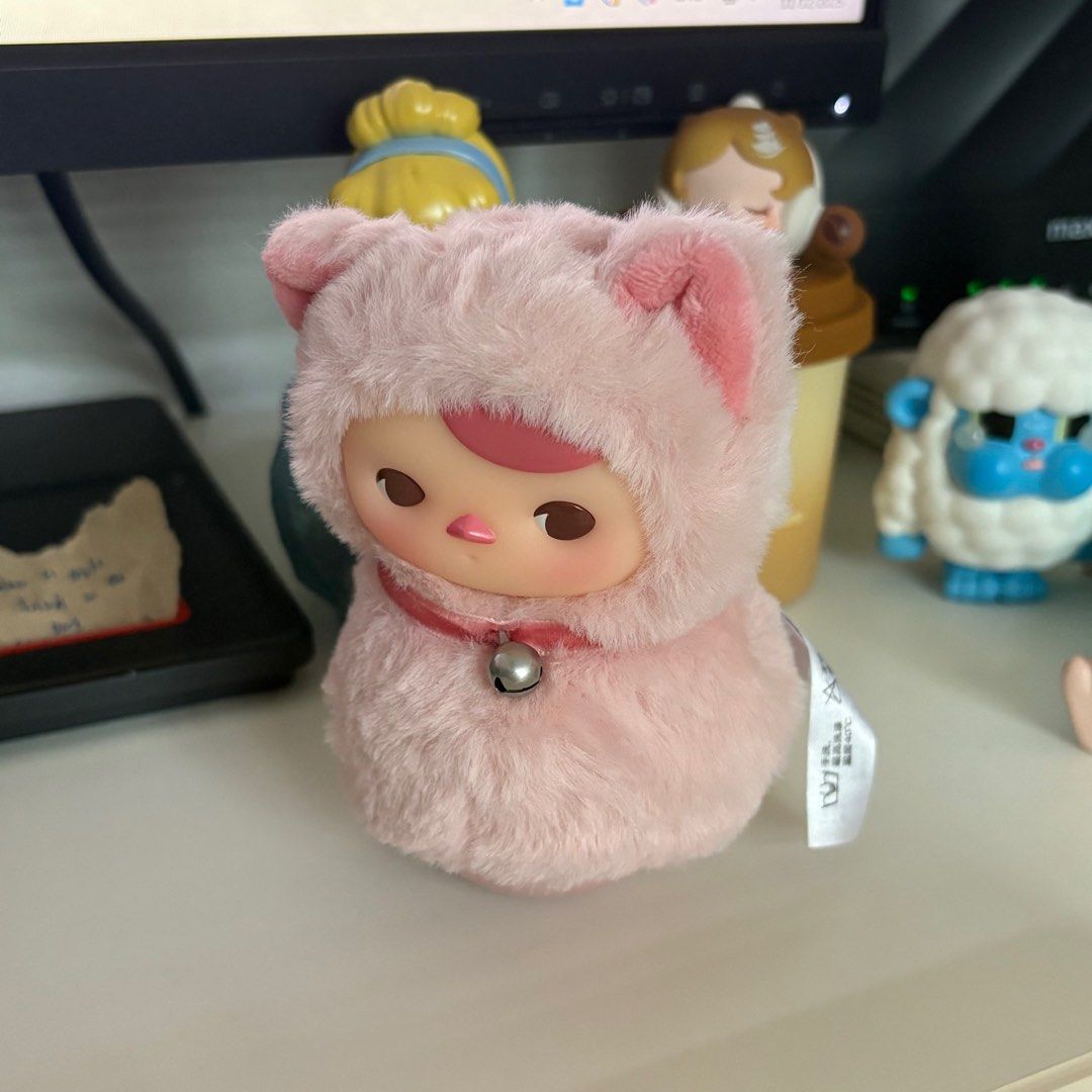 POP MART Pucky Roly Polly Kitty ( Pink Cat ), Hobbies & Toys, Toys ...