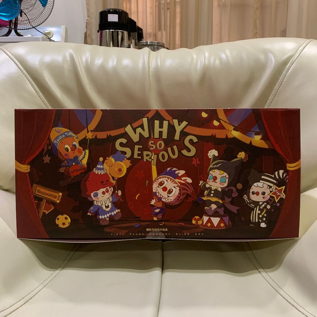 Pop Mart Why So Serious Series Blind Box Halloween Labubu Action Figure ...