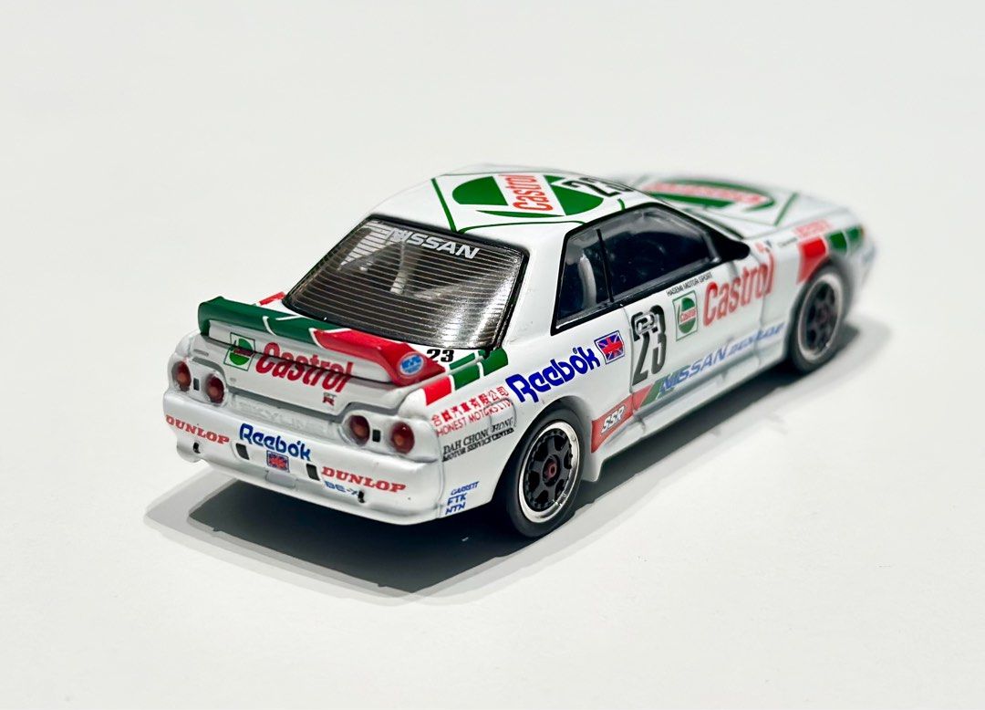 POP RACE 1/64 Nissan Skyline R32 GT-R Castrol livery, Hobbies & Toys ...