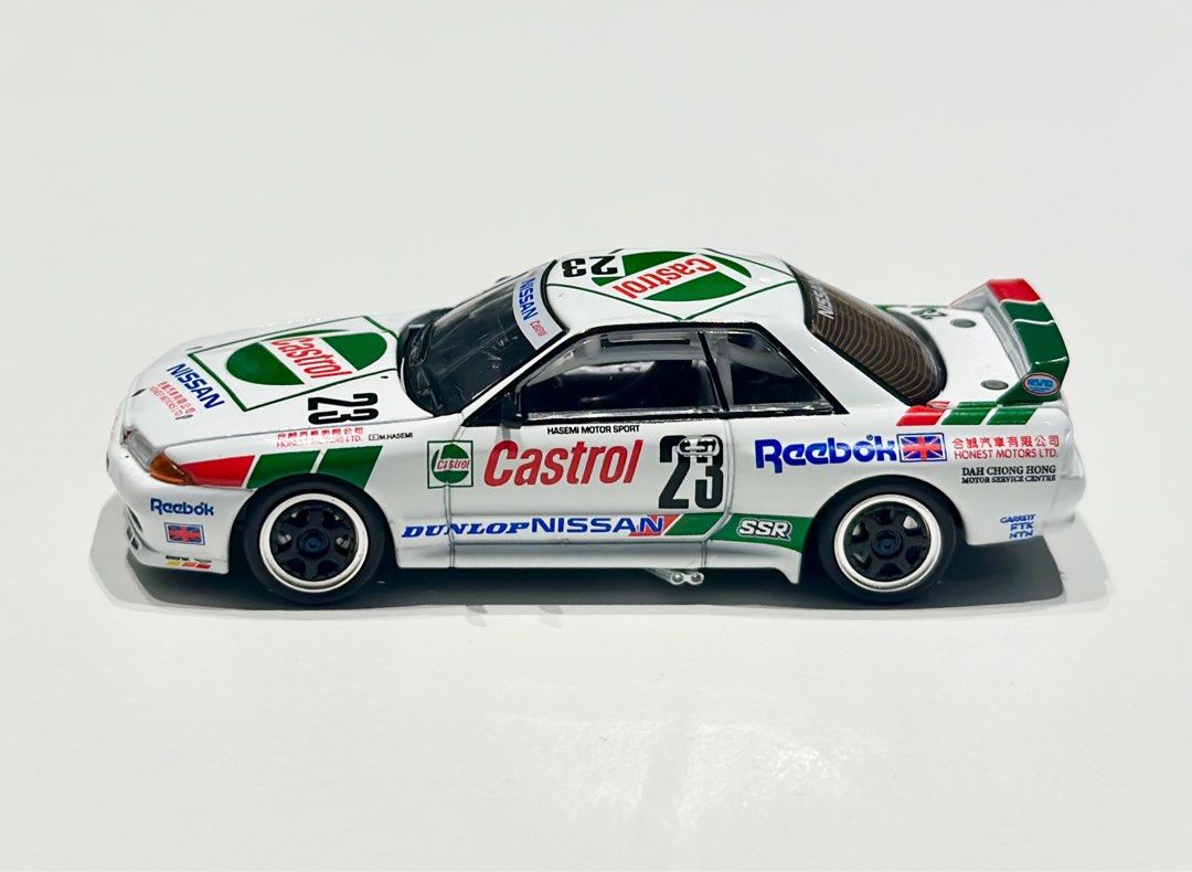 POP RACE 1/64 Nissan Skyline R32 GT-R Castrol livery, Hobbies & Toys ...