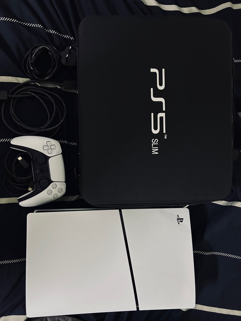 PS5 SLIM DISC MY SET ( including one joystick bag and wireless charging ...